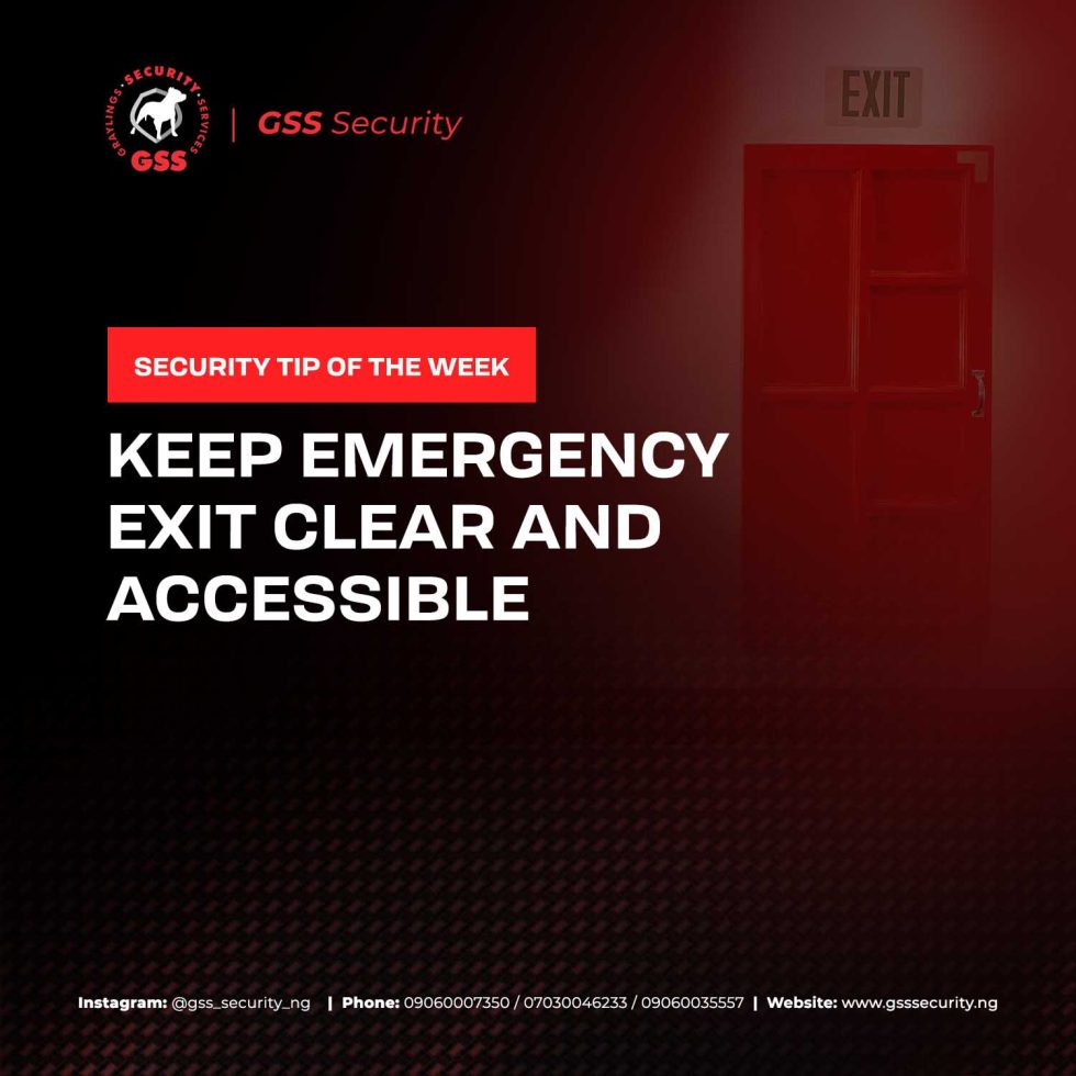 Emergency Exits - GSS Security Services